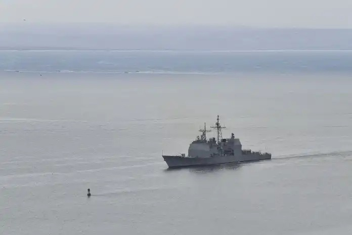 The U.S. Navy recommissions one of its modernized former Ticonderoga ...