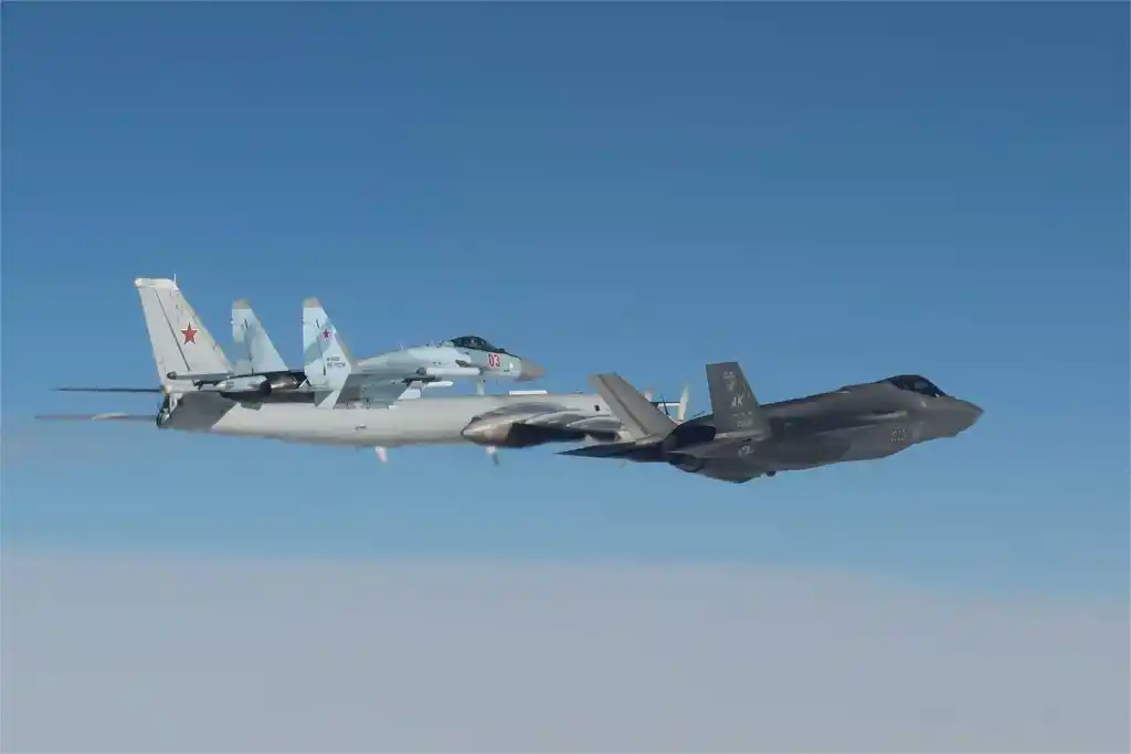 U.S. F-35 Fighter Jets Intercept Russian Intelligence Aircraft Near ...