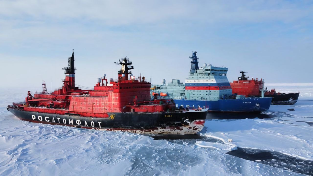 Russia Deploys All Eight Nuclear Icebreakers for First Time to Keep ...