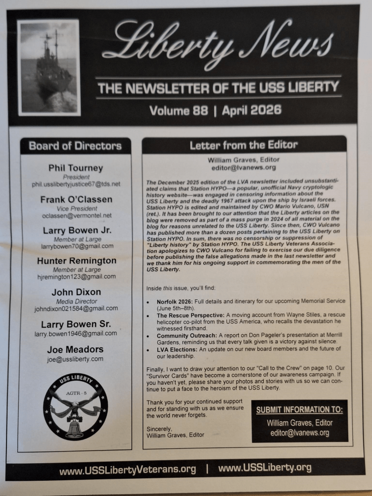 Retraction and Correction: Setting the Record Straight on Station HYPO ...
