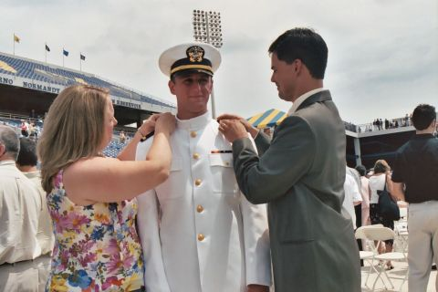 CDR Daniel Reddeg, USN, Retires – Station HYPO